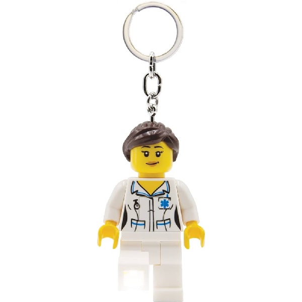 LEGO Sleutellampje Iconic Nurse - Zaptoys.nl